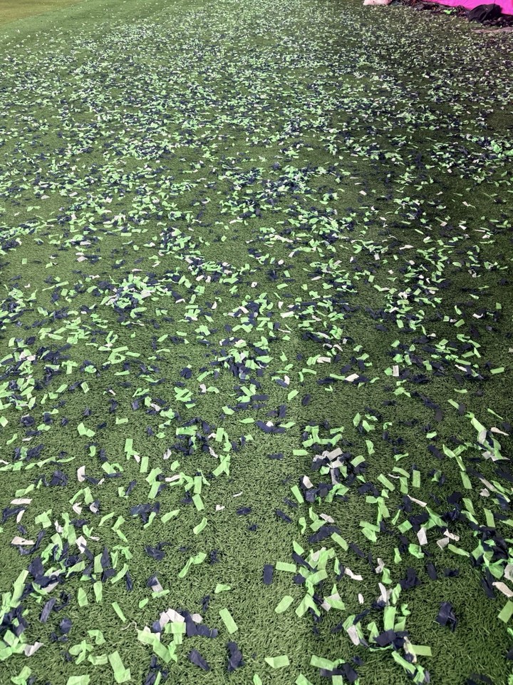 2026 Seattle Seahawks Super Bowl Champion Confetti From Field ...
