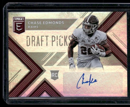 2018 Panini Elite Draft Picks #182 Chase Edmonds Autograph | eBay