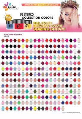 NITRO Matching SNS Dipping Powder Nail System Color 2 oz /59 g - PART 1 ...