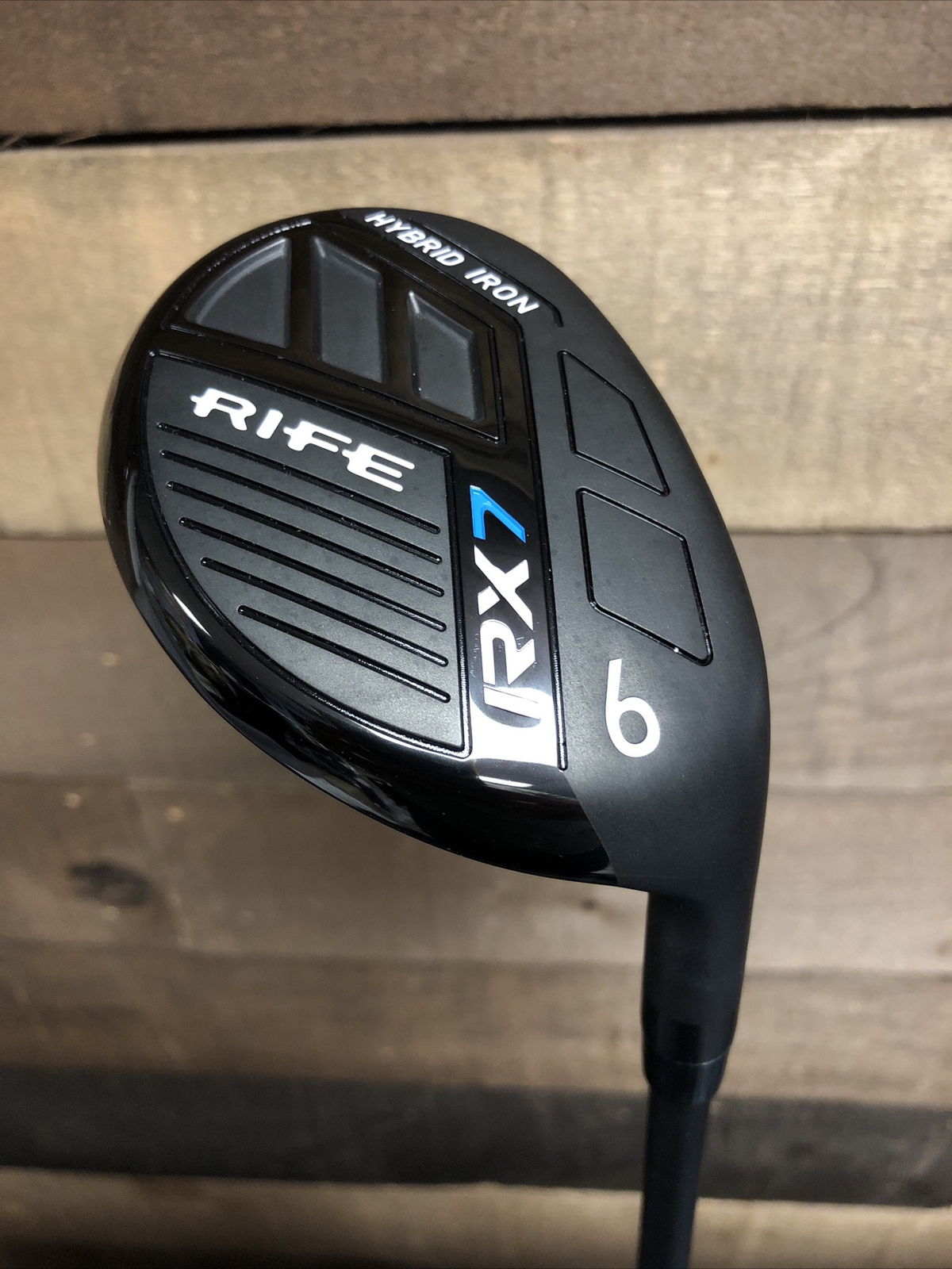 DEMO RH Senior Men's Rife RX7 True Hybrid Iron #6 Senior Flex Graphite ...