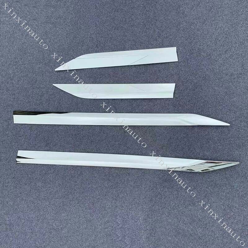 4p For Toyota RAV4 2019-2024 Chrome Body Side Door Molding Line Cover ...