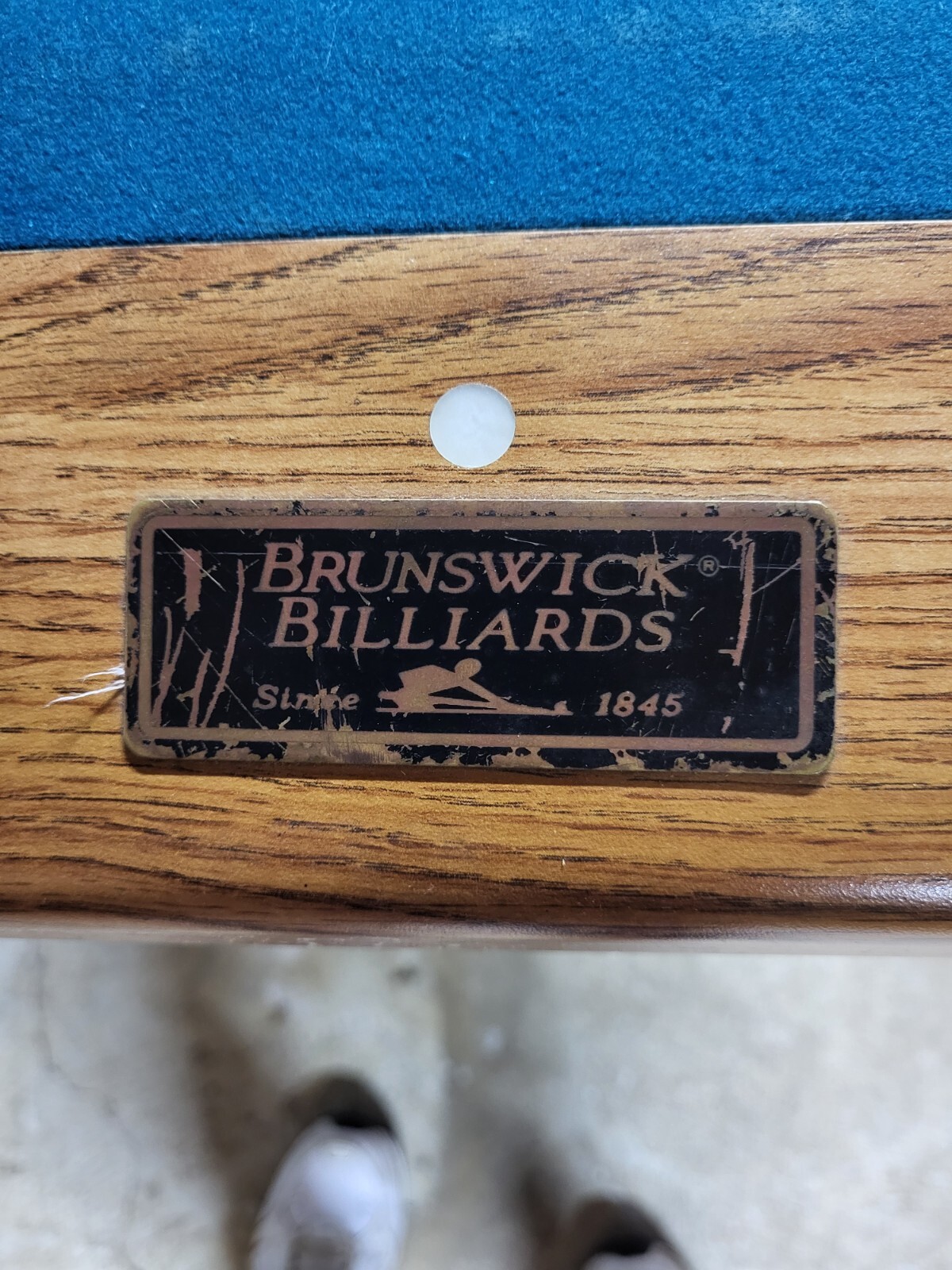 Brunswick, Used 8 ft slate pool table for sale | eBay