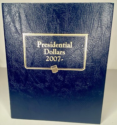 Presidential Dollars-39 Uncirculated Coins-Washington-Reagan in Whitman ...