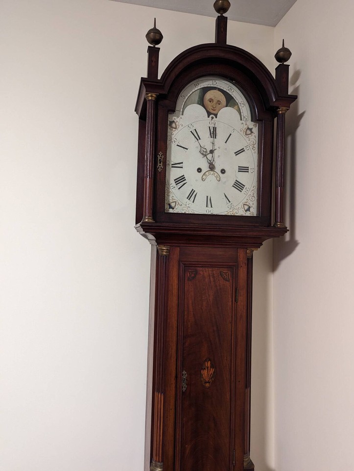 18th Century Frederick Dominick Tall Case Clock | eBay