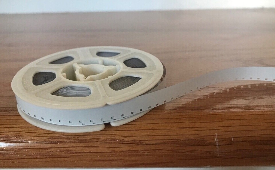 Kodak Super-8 Acetate Movie Film Leader White Grey 50 ft reel BRAND NEW ...