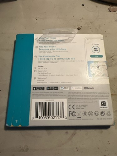 Tile Sticker (2020) 2-pack - Small, Adhesive Bluetooth Tracker, Item ...