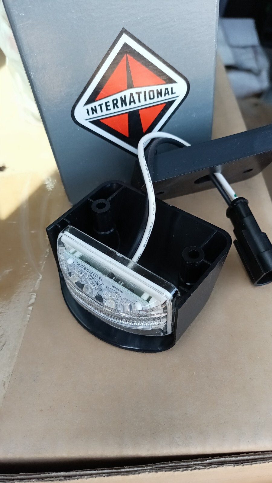 International CLEAR LED Marker Light 2230308C1 NAVISTAR | eBay