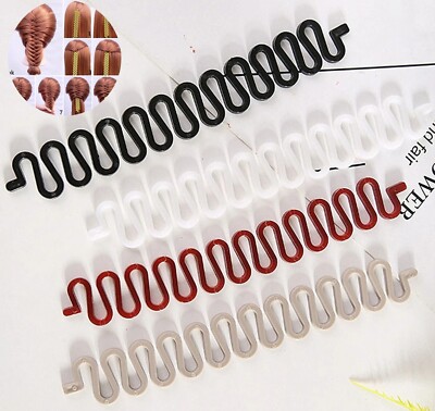 HAIR FRENCH PLAIT BRAID TOOL Braiding Maker Stick Band Twist Roll ...