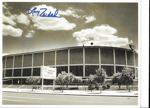 LARRY ZEIDEL SPECTRUM Autographed Signed 8.5x11 Hockey Photo ...