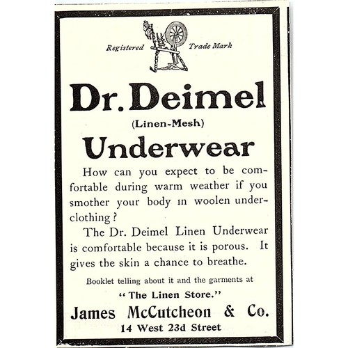 James McCutcheon & Co The Linen Store 14 W 23rd St NYC 1903 Magazine Ad ...