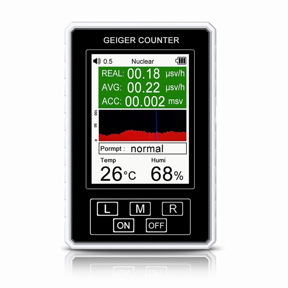 Geiger Counter XR1 with USB Power and AA Battery Options for Detection ...