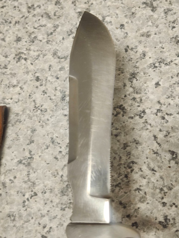 HIRSCHKRONE BUND SOLINGEN PILOT FIGHTING FIXED BLADE KNIFE- RARE-w ...