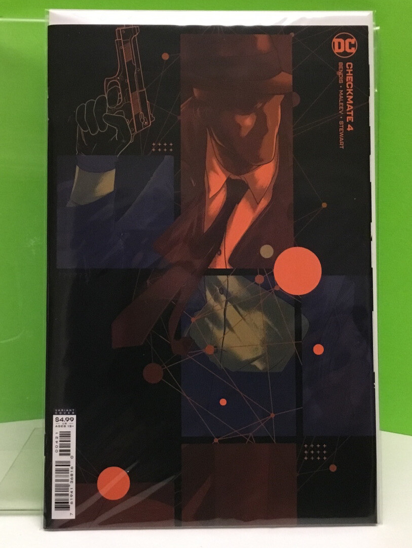 Checkmate #4 2021 Unread Matt Taylor Card Stock Variant DC Comic Green ...