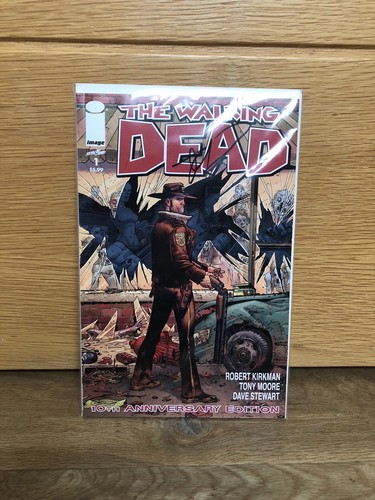 The Walking Dead Comic Book #1 - 10th Anniversary Edition Signed | eBay