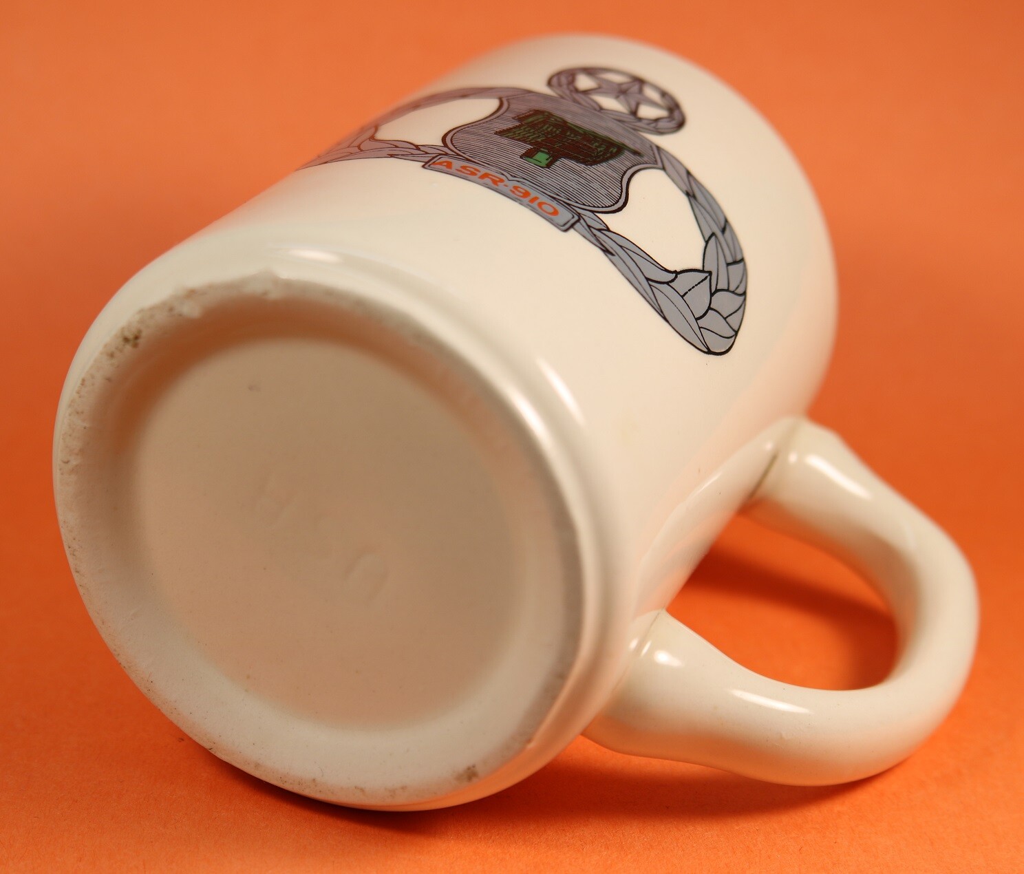 Used Coffee Mug - Raytheon ASR-910 Air Surveillance Radar Master Badge ...