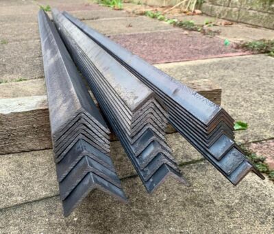 Mild Steel Angle Iron Bar Section Large Profile Big Metal Angles - 6m ...