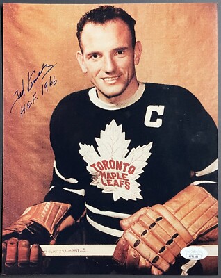 Ted Kennedy Signed NHL Hockey Toronto Maple Leafs 8x10 Photo ...