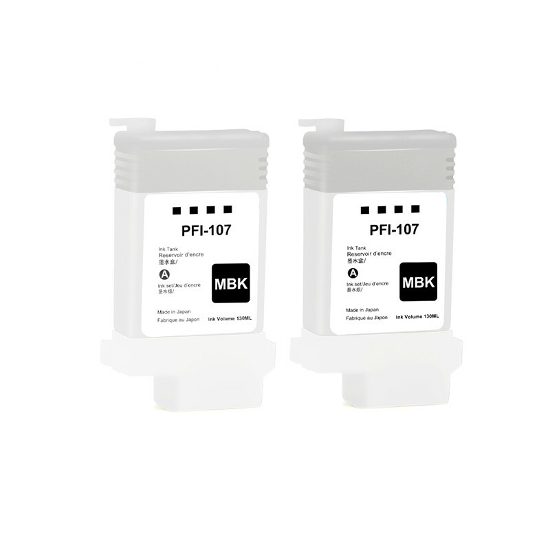 6PC PFI-107 Refillable Ink Cartridge For Canon IPF670 680 685 770 ...