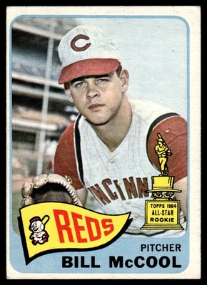 1965 Topps Bill McCool Cincinnati Reds #18 | eBay