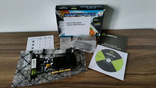 XFX NVIDIA GeForce 6200 AGP 256 MB (PVT44AWANG) Graphics Card Retail ...