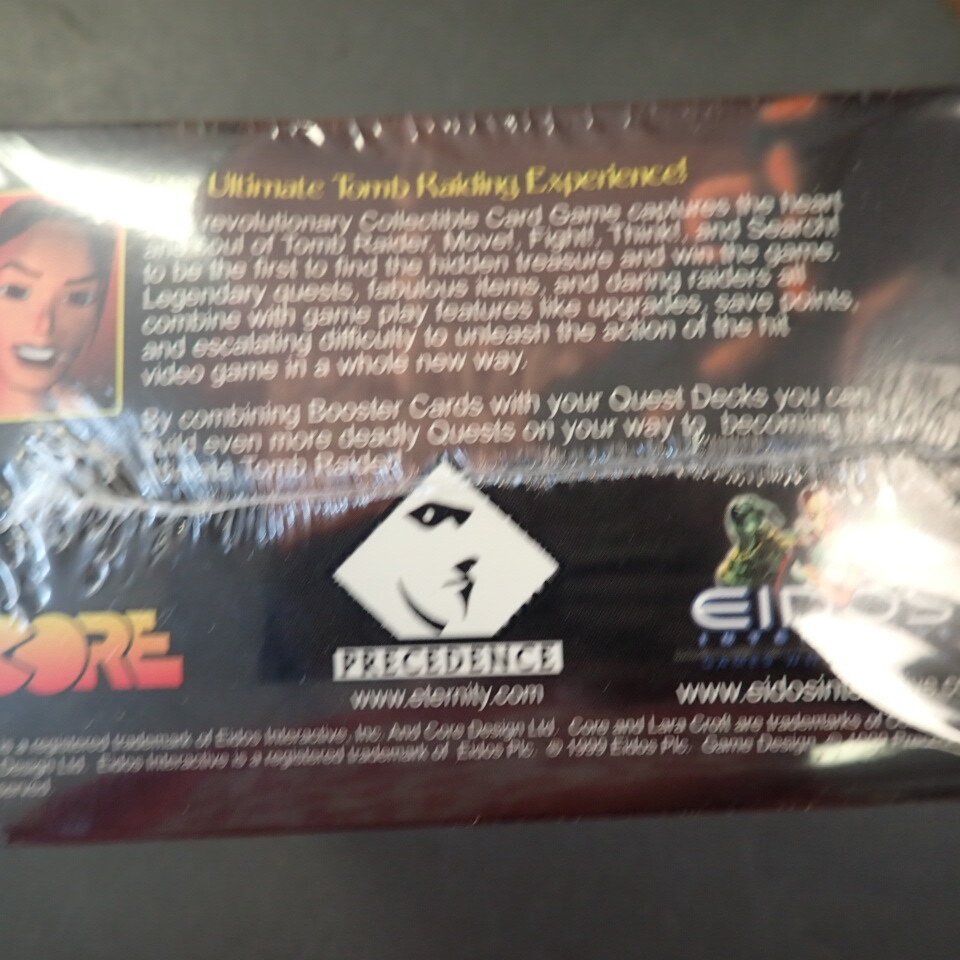 TOMB RAIDER COLLECTIBLE CARD GAME FACTORY SEALED BOX 48 8 CARD BOOSTER ...