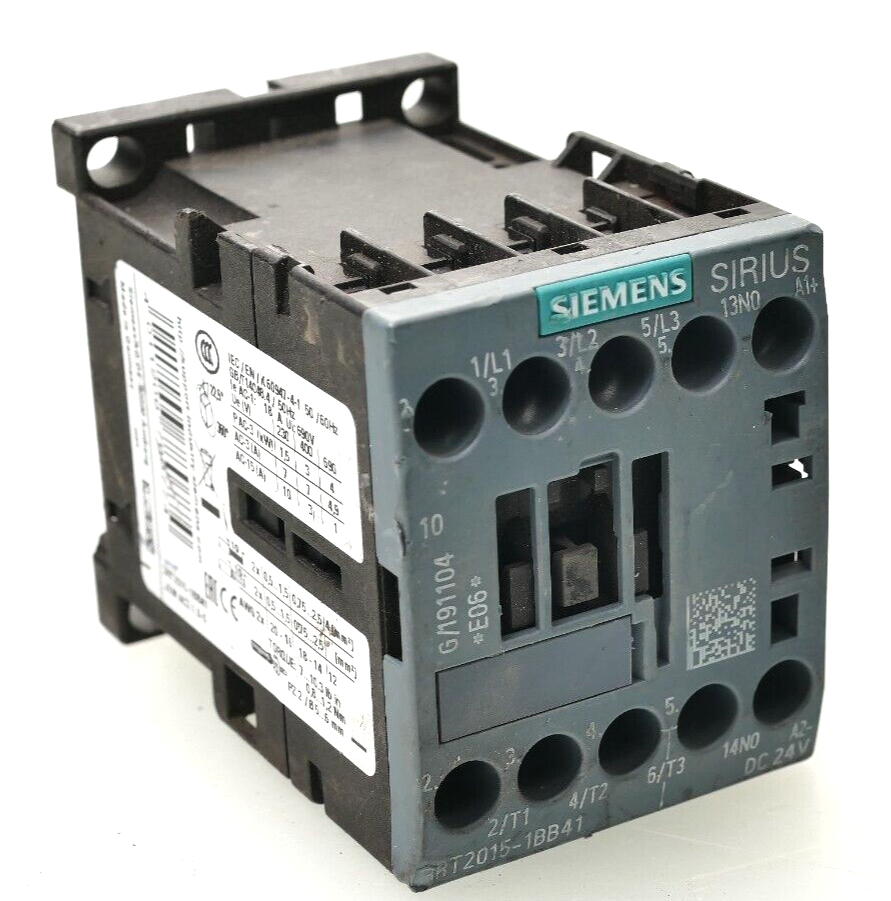 3x Siemens SIRIUS Schütz 3RT2 015-2BB41 | E:06 | 3RT2015-2BB41 | eBay.de