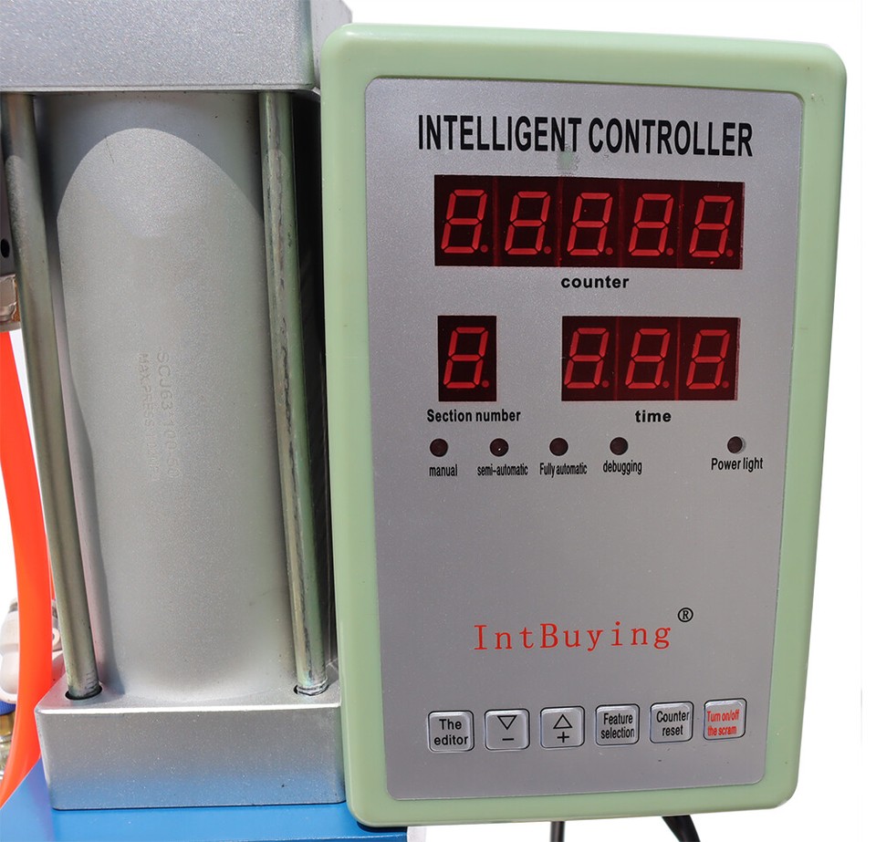 TECHTONGDA 110V 440Lb/200kg Pneumatic Punch Machine with Display ...