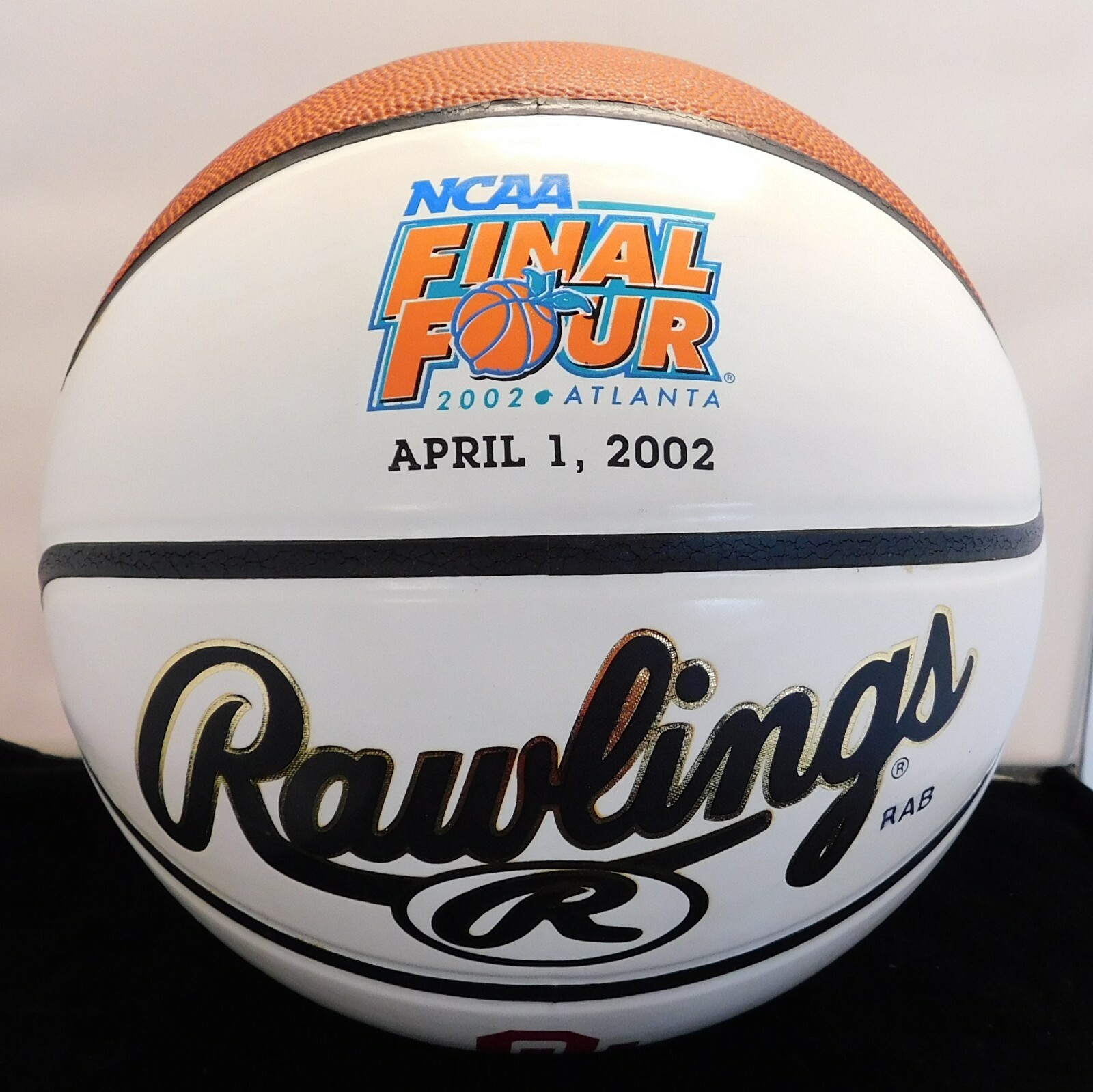 Oklahoma Sooners 2002 NCAA Final Four Full Size Rawlings White Panel ...