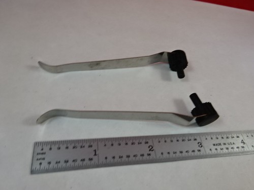 CLIPS to hold SPECIMEN onto MICROSCOPE TABLE PART AS PICTURED &S4-C-18 ...