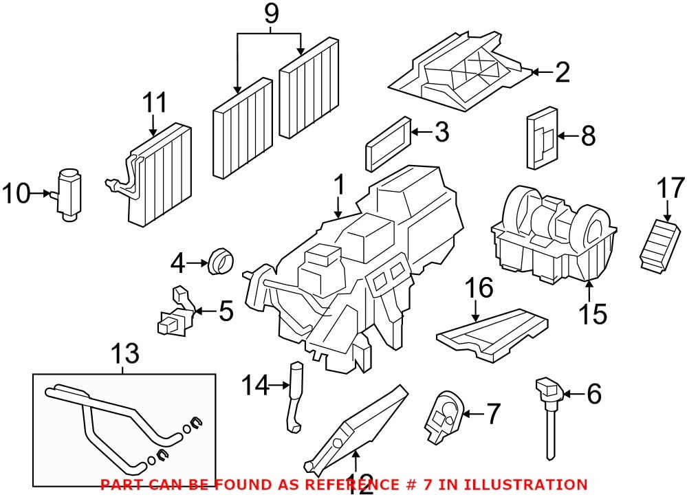 Genuine OEM HVAC Air Inlet Door Actuator For Mercedes 0999069600 | eBay