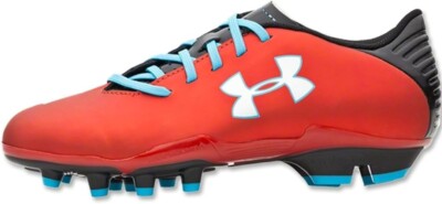 Under Armour Blur Flash III FG JR Soccer Cleats Colors Red Black Pirate ...