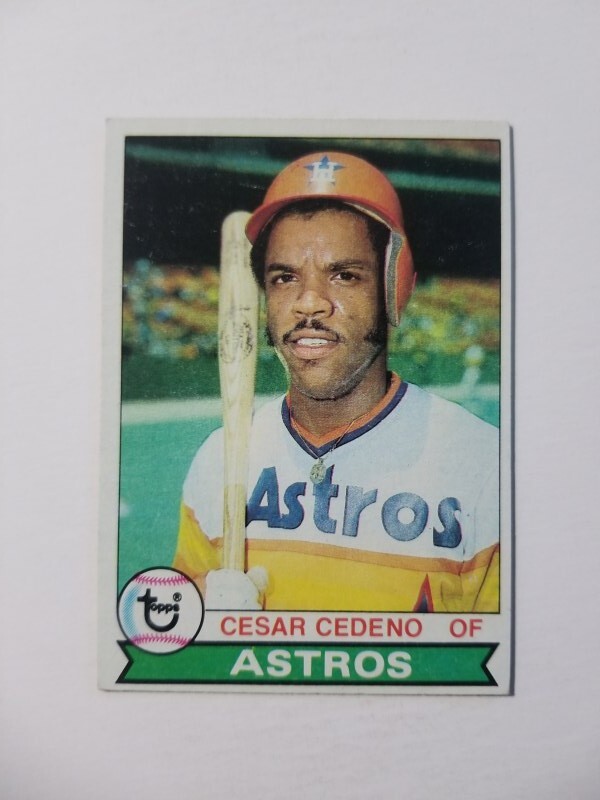 CESAR CEDENO 1979 TOPPS BASEBALL CARD #570 HOUSTON ASTROS | eBay