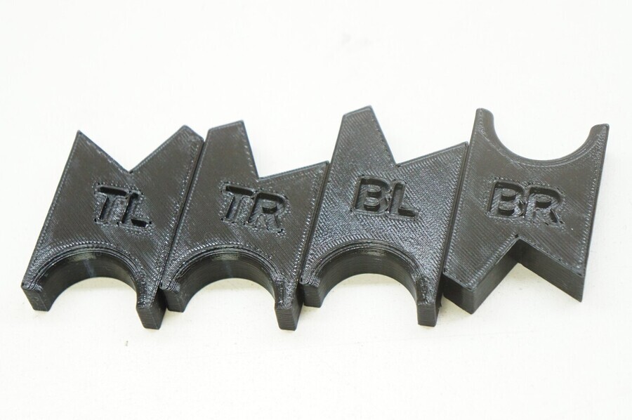 XTool D1 Pro Honeycomb Alignment Tool Set Plate Riser Corner Align Feet ...