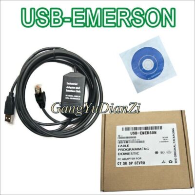 USB-EMERSON cable for EMERSON Inverter CT SK SP communication cable 3m ...
