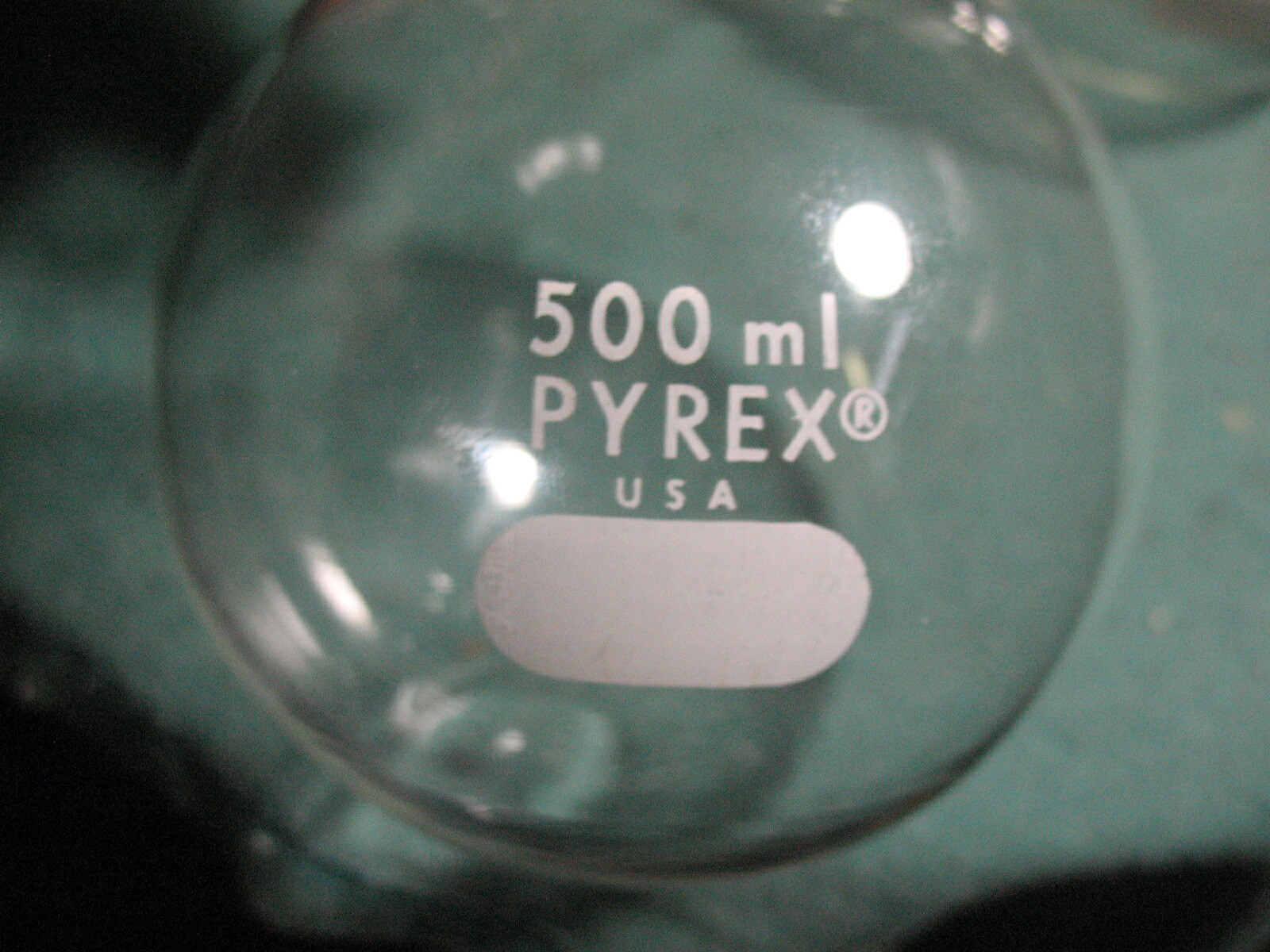 6 PYREX 500ML Short Neck Boiling Flasks Flat Bottom Corning Lab ...