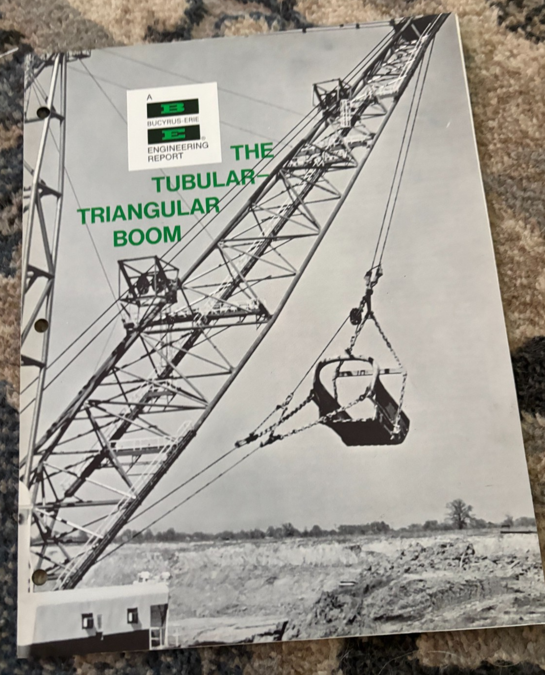 Bucyrus Erie Tubular Triangular Boom Brochure DCPA25 | eBay