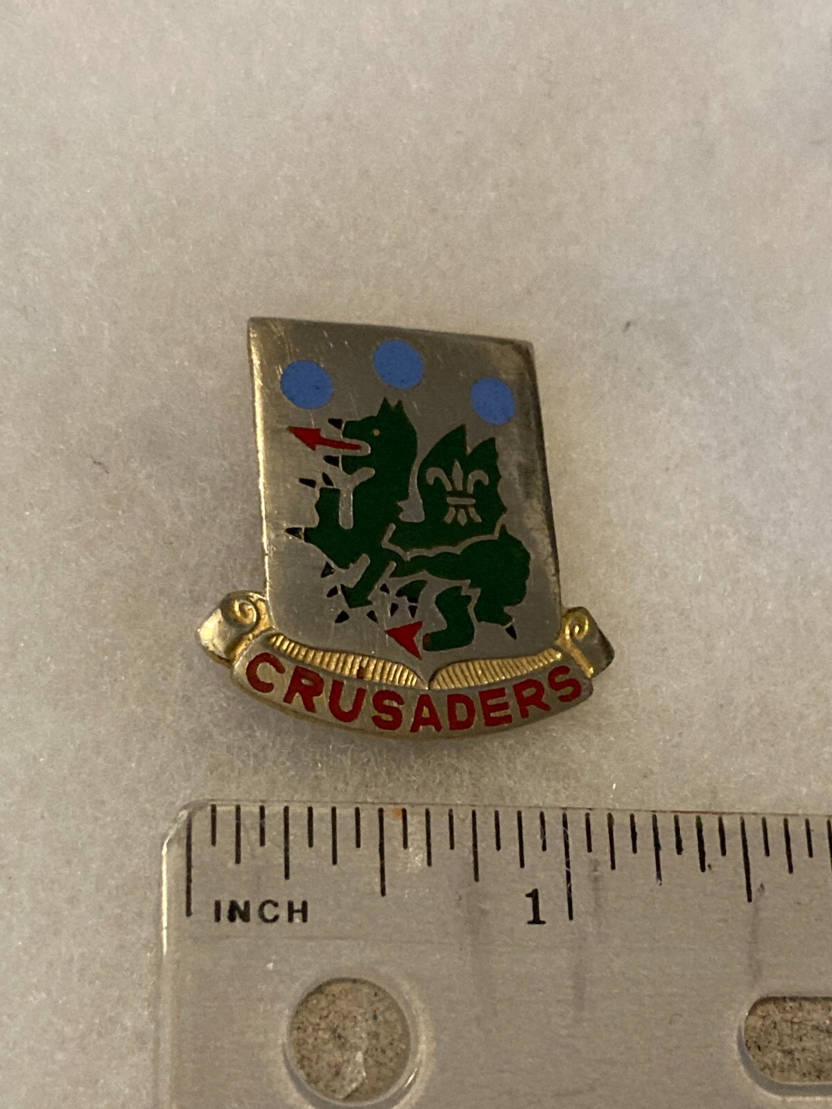 Authentic US Army 72nd Armor Regiment DI DUI Unit Crest Insignia NH 6G ...
