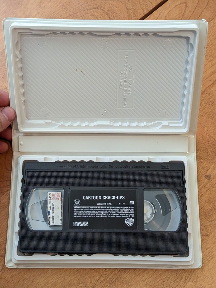 Cartoon Network Crack-Ups 2001 VHS Hanna-Barbera RARE OOP Scooby Doo ...