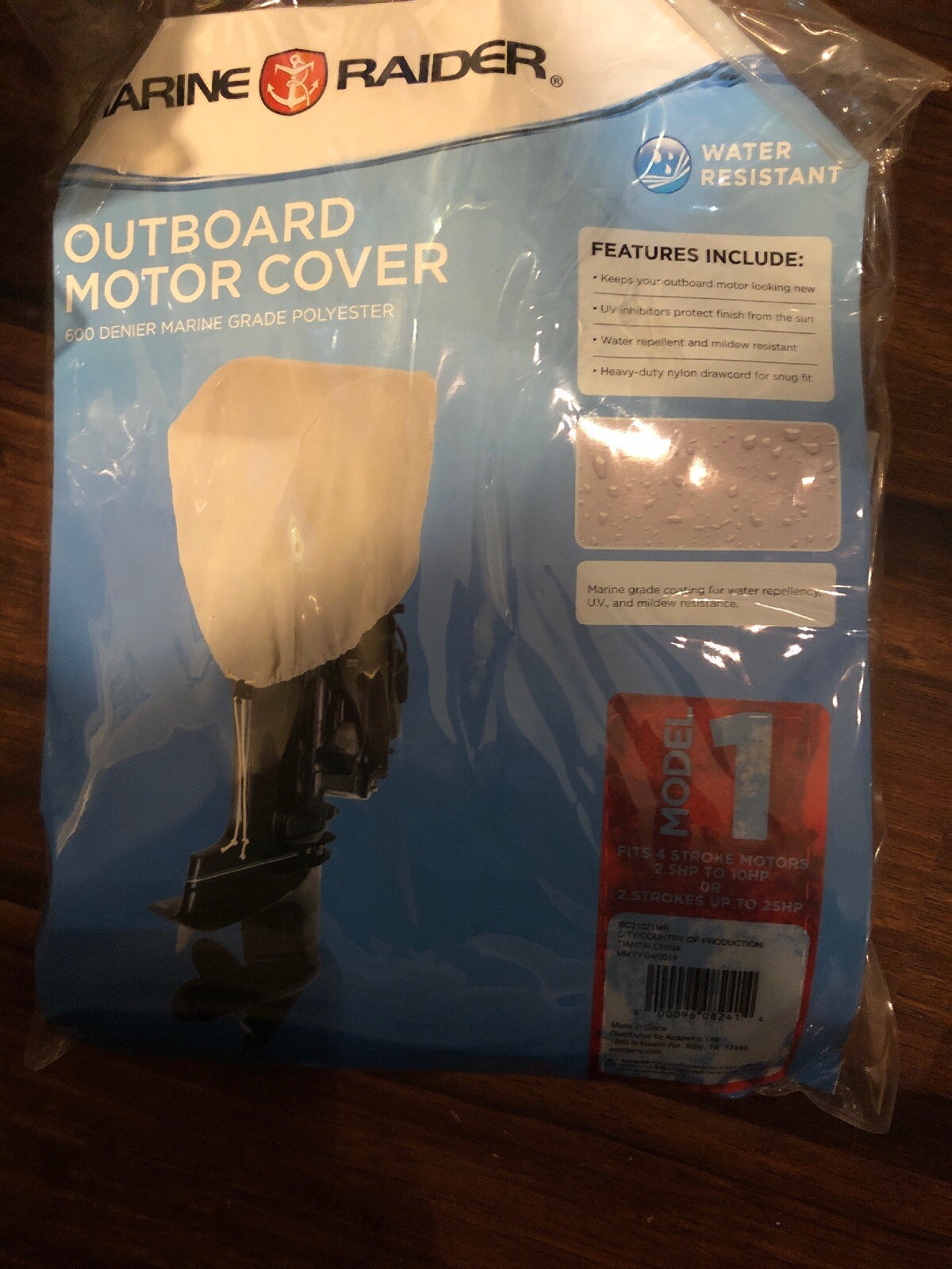 NEW MARINE RAIDER OUTBOARD MOTOR COVER 600 DENIER MODEL 1 New | eBay