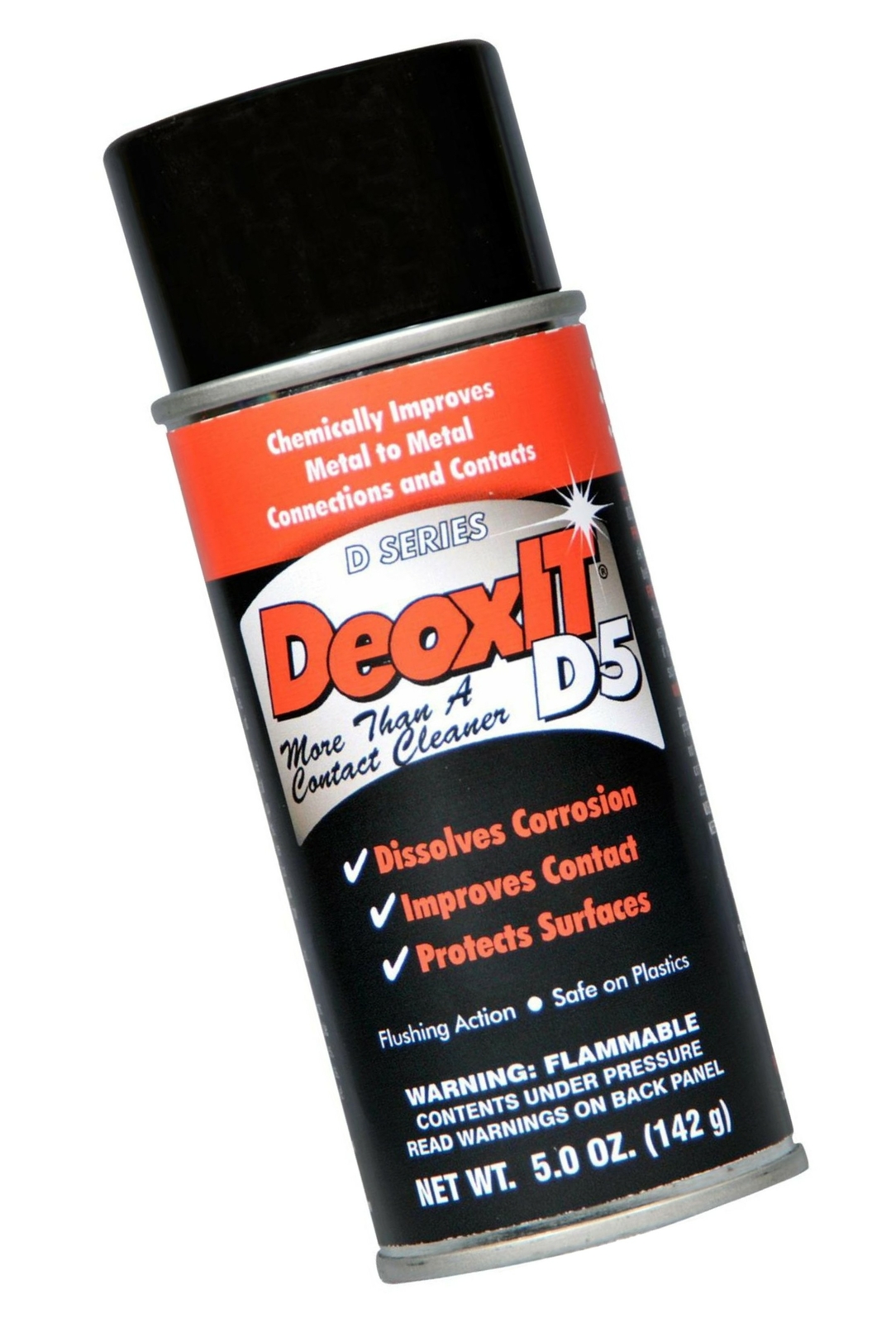 CAIG DeoxIT D5S-6 Spray, Contact Cleaner/Rejuvenator, 5 oz ...