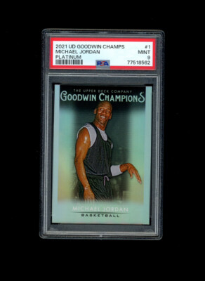 2021 Upper Deck Goodwin Champs PLATINUM REFRACTOR FOIL MJ MICHAEL ...