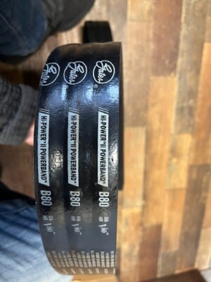 Gates 9093-3080 3/B80 HI-POWER II POWERBAND BELT | eBay