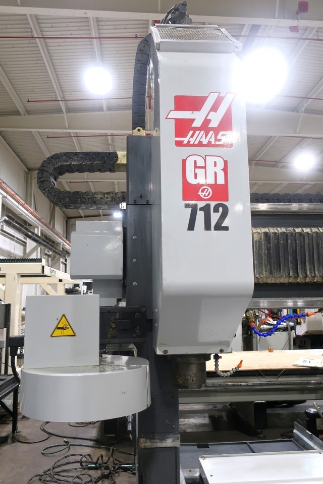 2011 HAAS GR-712 CNC 3-AXIS GANTRY ROUTER, 72" x 144" TABLE, COOLANT | eBay