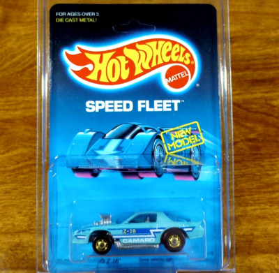 Hot Wheels Vintage Speed Fleet Blown Camaro Z28 Turquoise Blue Tampo ...