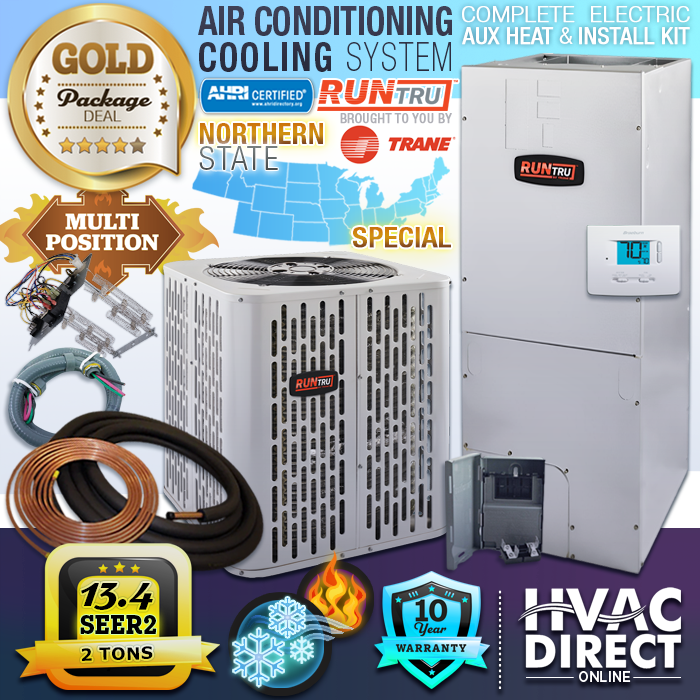 Trane Central Air Conditioner Shop TRANE Used Central AC Condenser