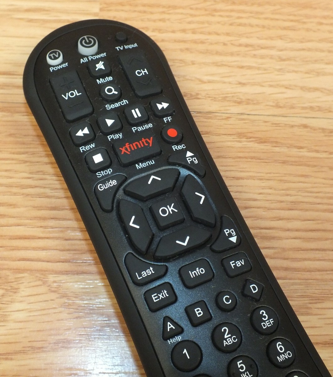 Xfinity Xr2 Original Oem Remote Control Black How To Program Xfinity