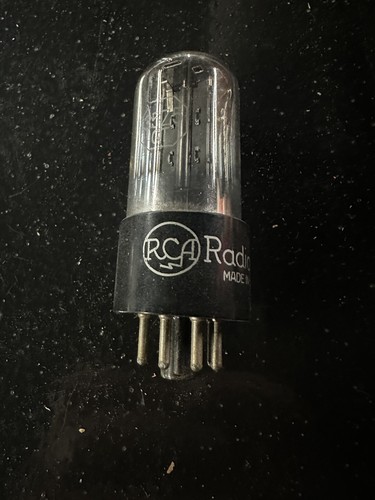 (1) RCA ELECTRON TUBE RADIOTRON 35Z5 GT RADIO AMPLIFIER Tested Good ...