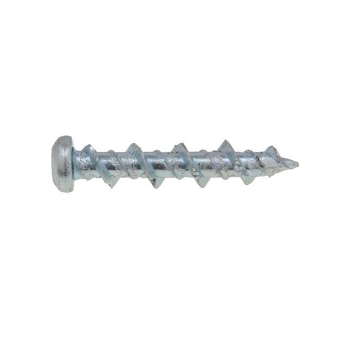 Pack Size 800 Pan Phillip 6.5mm x 32mm Universal Screw Anchor Dog Bite ...