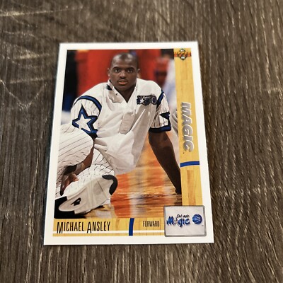 1991-92 Upper Deck - #224 Michael Ansley | eBay