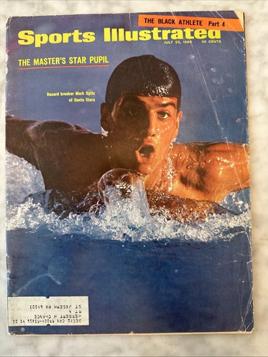 Sports Illustrated July 22, 1968 Mark Spitz Gary Player The Black ...